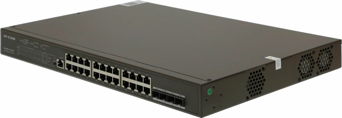 Коммутатор IP-COM G5328P-24-410W, управляемый, черный