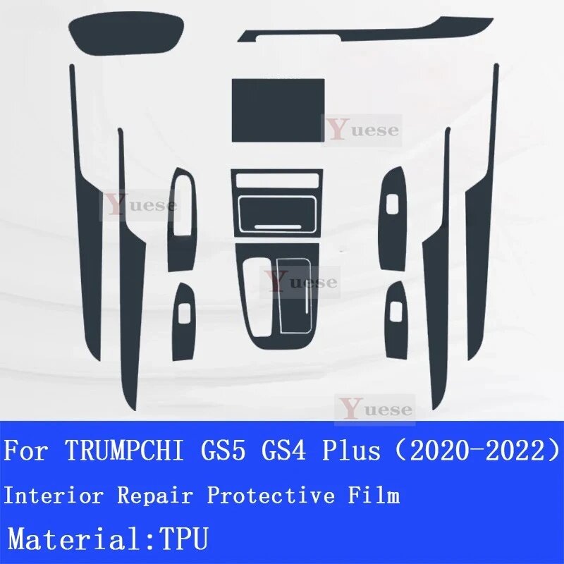 Для TRUMPCHI GAC MOTOR MGS5 GS4 PLUS 2020-2022 салон автомобиля, Style A, Left Hand Drive