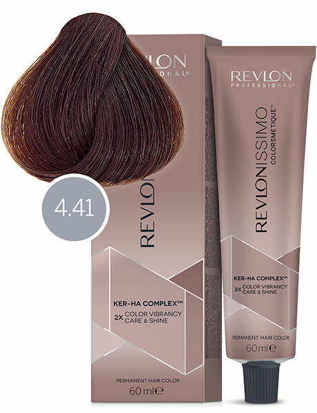 Revlon Professional Revlonissimo Colorsmetique Краска для волос оттенок 4-41 (коричневый медно-пепельный)