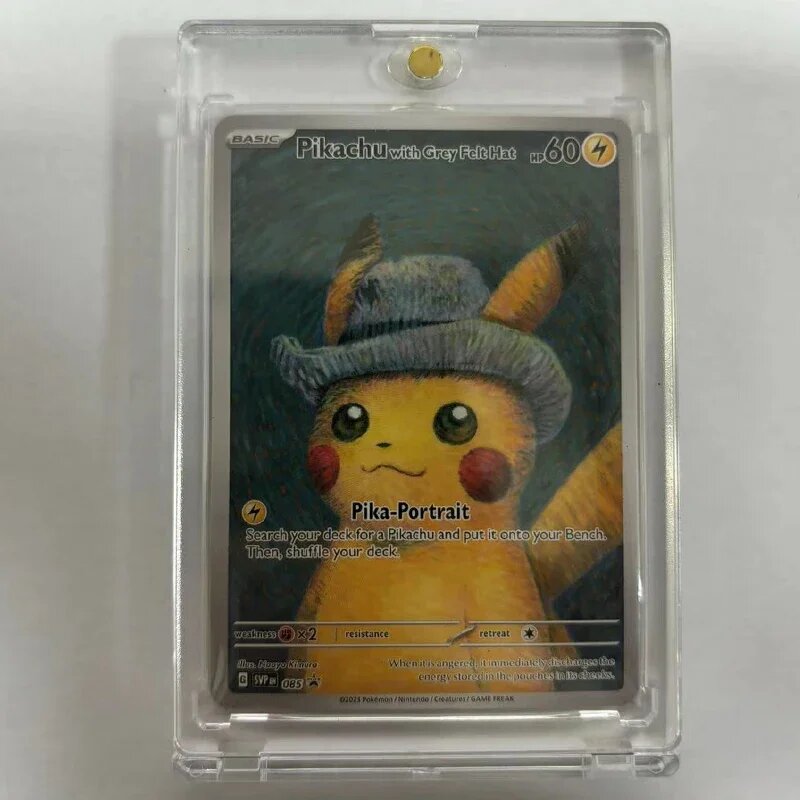 Коллекционная карта Pokemon Pikachu с шляпой, C3