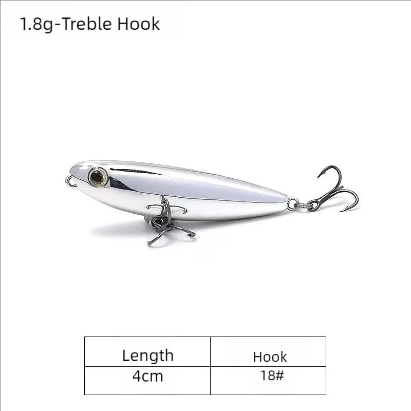 OUTKIT Рыболовная приманка StickBait Lure 4,5/2,8 г 1.8g-TrebleHook