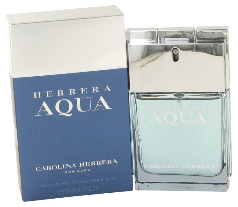 Духи Херрера Аква для мужчин 50 мл / Carolina Herrera Herrera Aqua туалетная вода