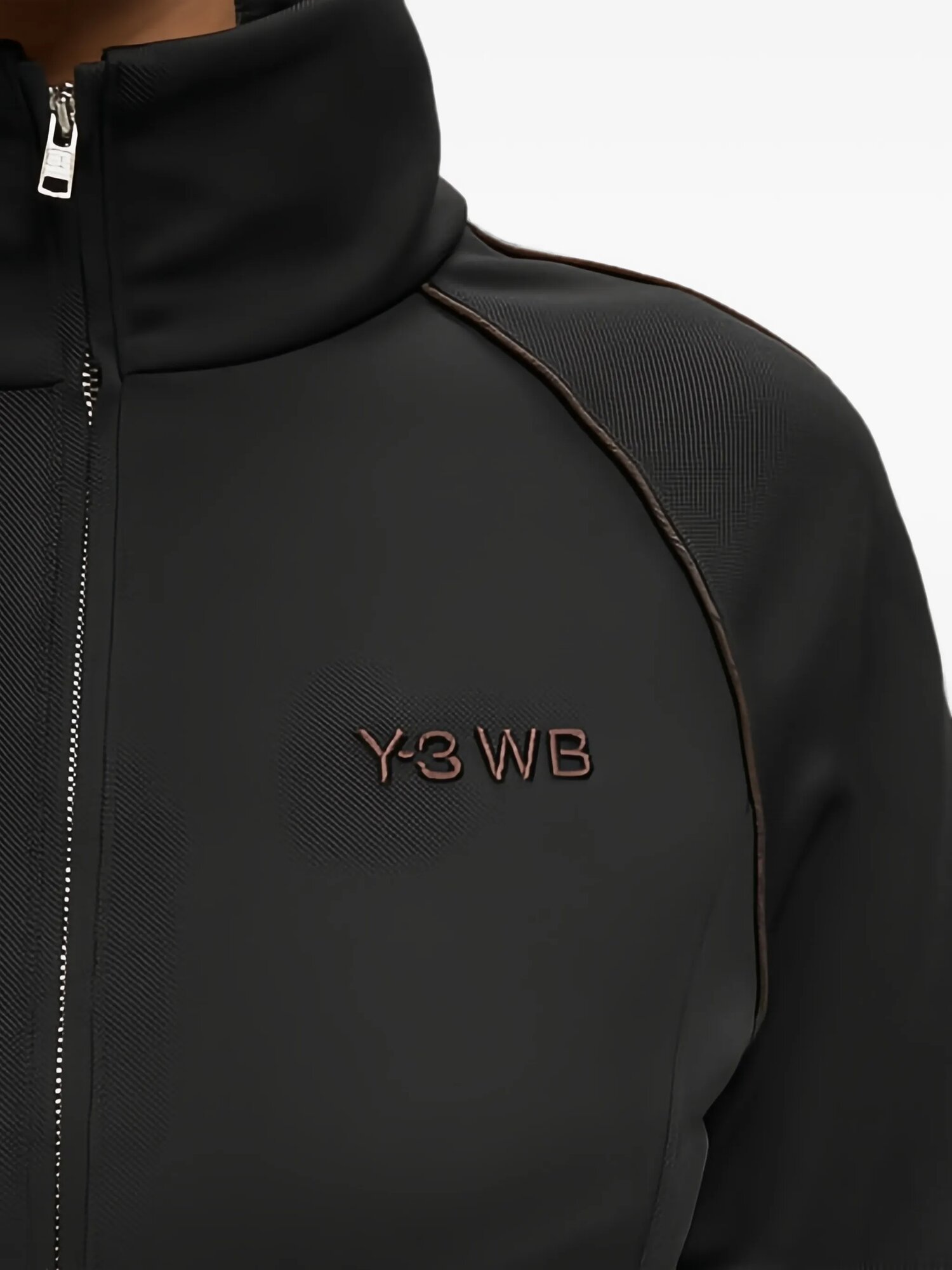 Толстовка Y-3 Logo-embroidered zip-up sweatshirt, размер 46 — фото 1