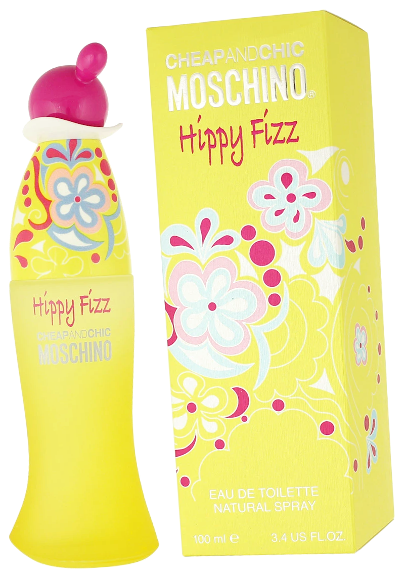Женский парфюм Москино Чип Энд Чик Хиппи Физ 100 мл - Moschino Cheap and Chic Hippy Fizz