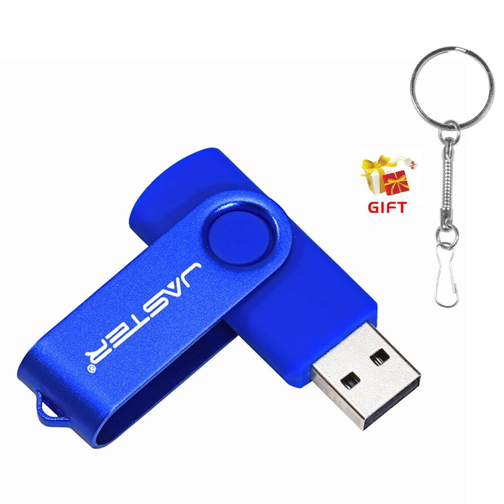 USB-флешки JASTER 4-128 ГБ 16 ГБ, Синий, Синий