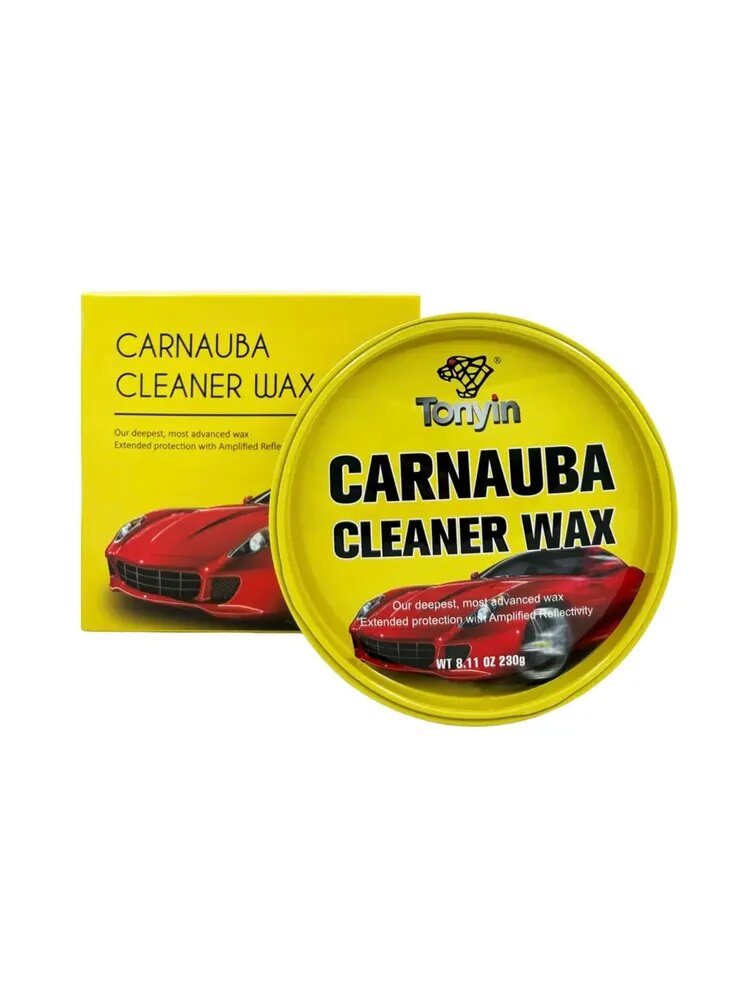 TW03 Очищающий воск карнауба CARNAUBA WAX TONYIN, 230 г.