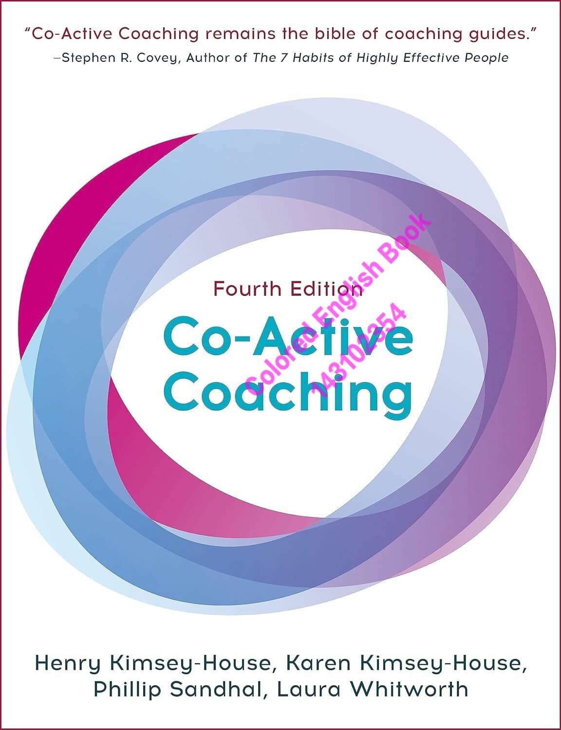 CoActive Coaching, Fourth Edition 4th English paper books，Переиздание книг