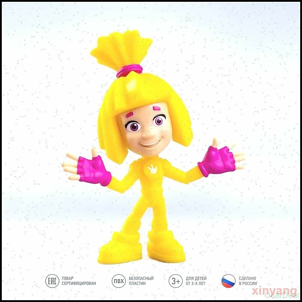 Коллекционная игрушка детализированная фигурка Симка персонаж мультфильма Фиксики