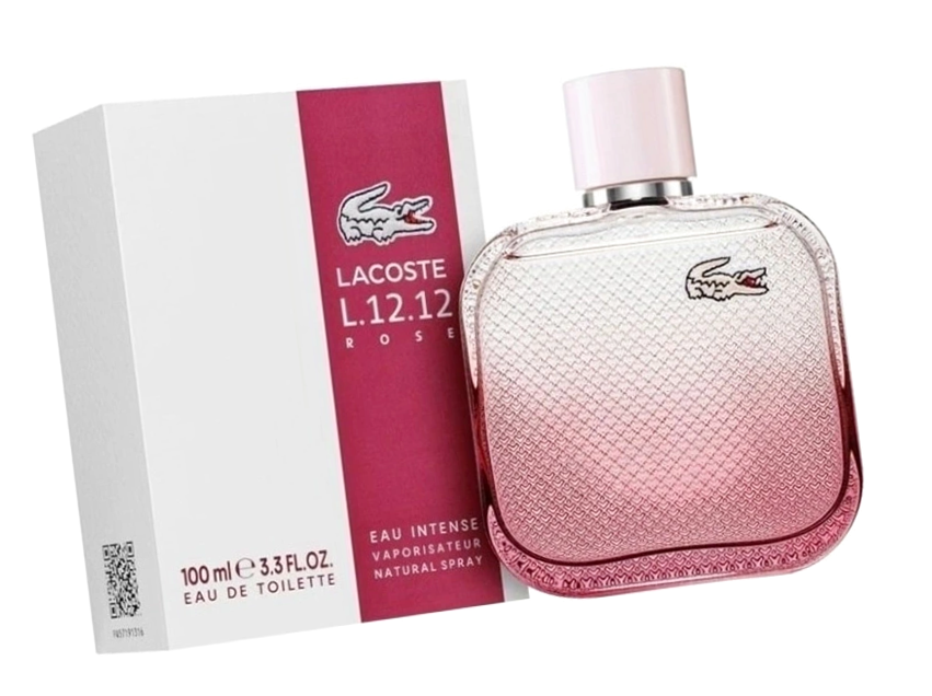 Lacoste L 12 12 Rose Eau Intense туалетная вода женская 100 мл - Лакост Роза Интенс