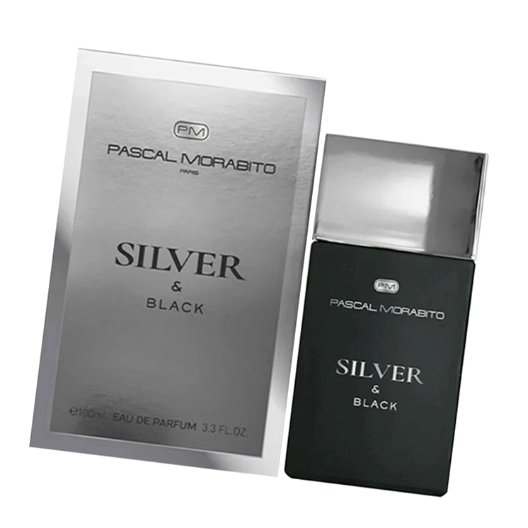 Мужская парфюмерная вода Силвер Энд Блэк 100 мл / Pascal Morabito Silver and Black