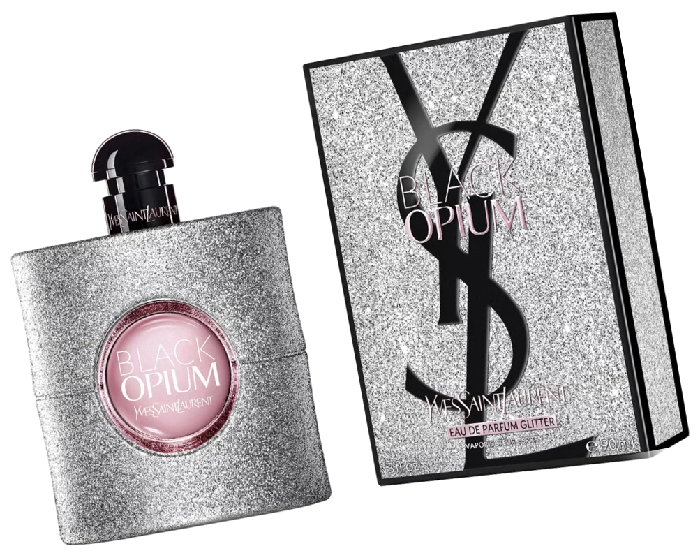 Духи Ив Сен Лоран Блэк Опиум Глиттер 90 мл женские - Black Opium Glitter парфюмерная вода