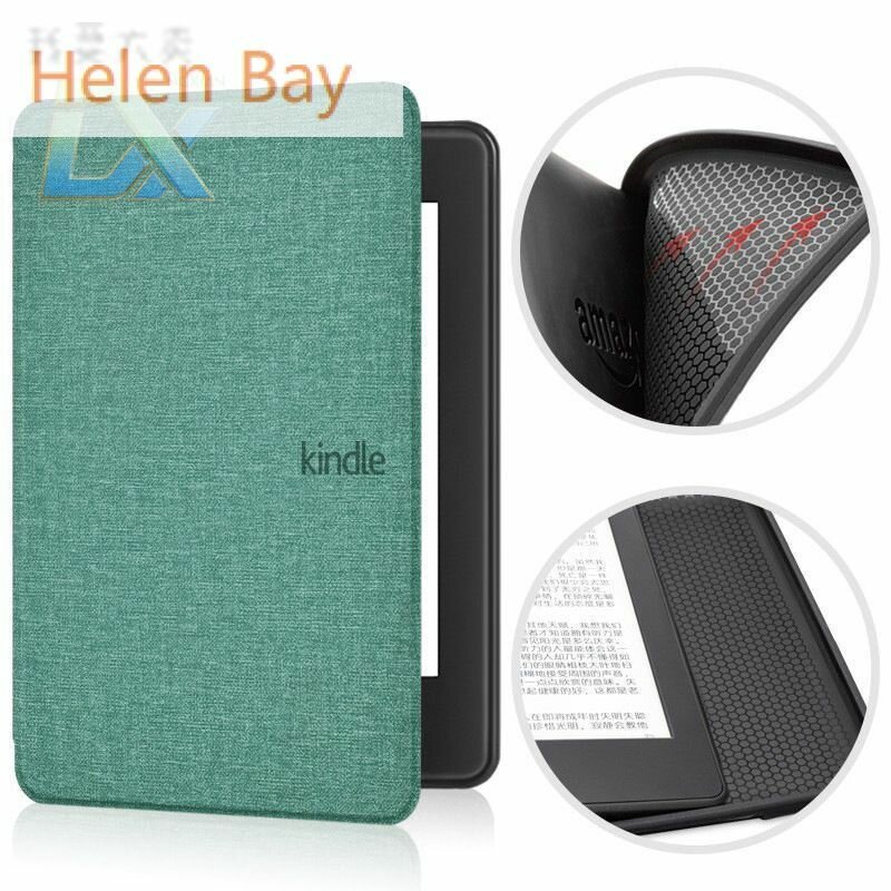 Чехол-книжка с магнитом для Amazon Kindle 2022, 2024 6 дюймов (11-е поколение). Зеленыйa чехол-обложка магнитный чехол