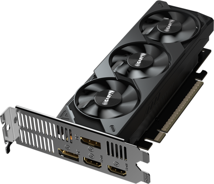 GIGABYTE Low Profile GV-N5050OC-8GL (GeForce® RTX 5050) 8 Гб, GDDR6, 128 бит, PCI Express, 1xDP,1xHDMI — фото 1