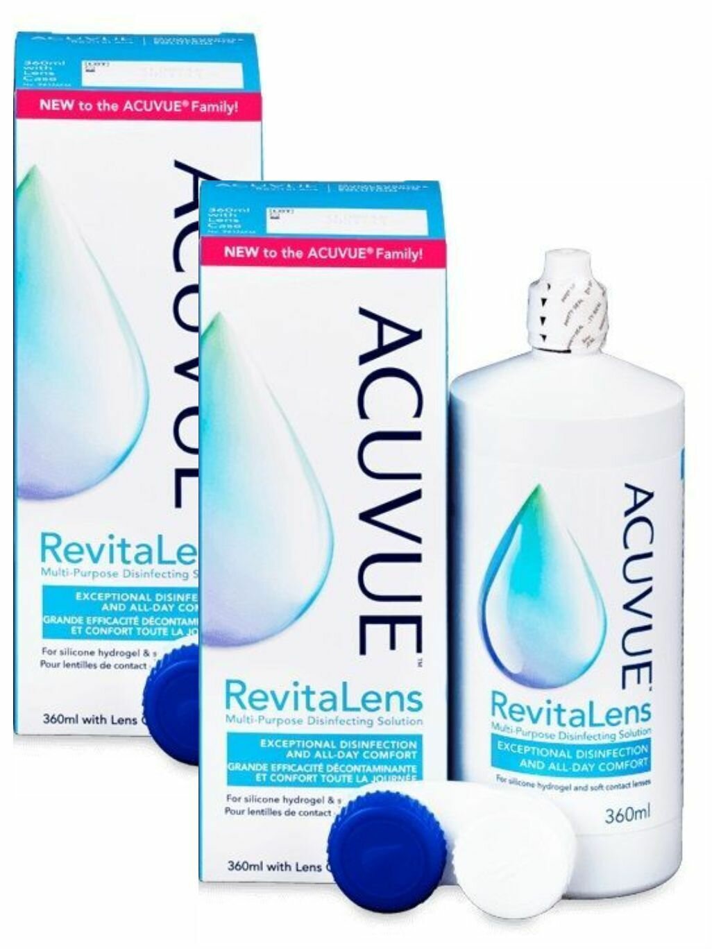 Acuvue RevitaLens Акувью 360 мл 2 шт