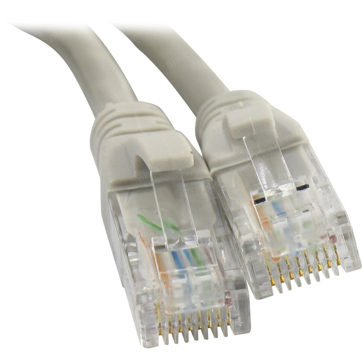 ExeGate UTP-RJ45-RJ45-C6-CU-3M-GY Patch Cord UTP кат.6, 3м, серый EX282006RUS — фото 1