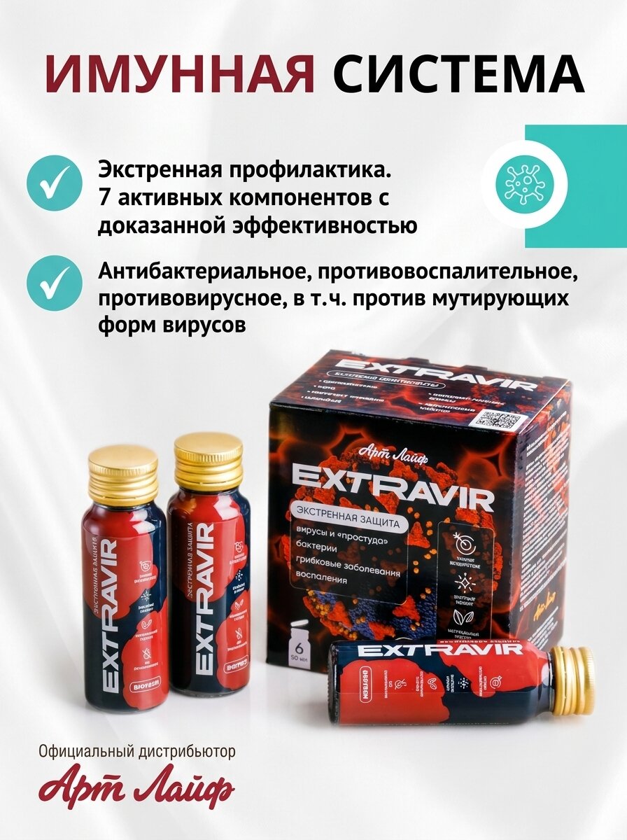 Экстравир - Экстренная профилактика вирусных и бактериальных инфекций