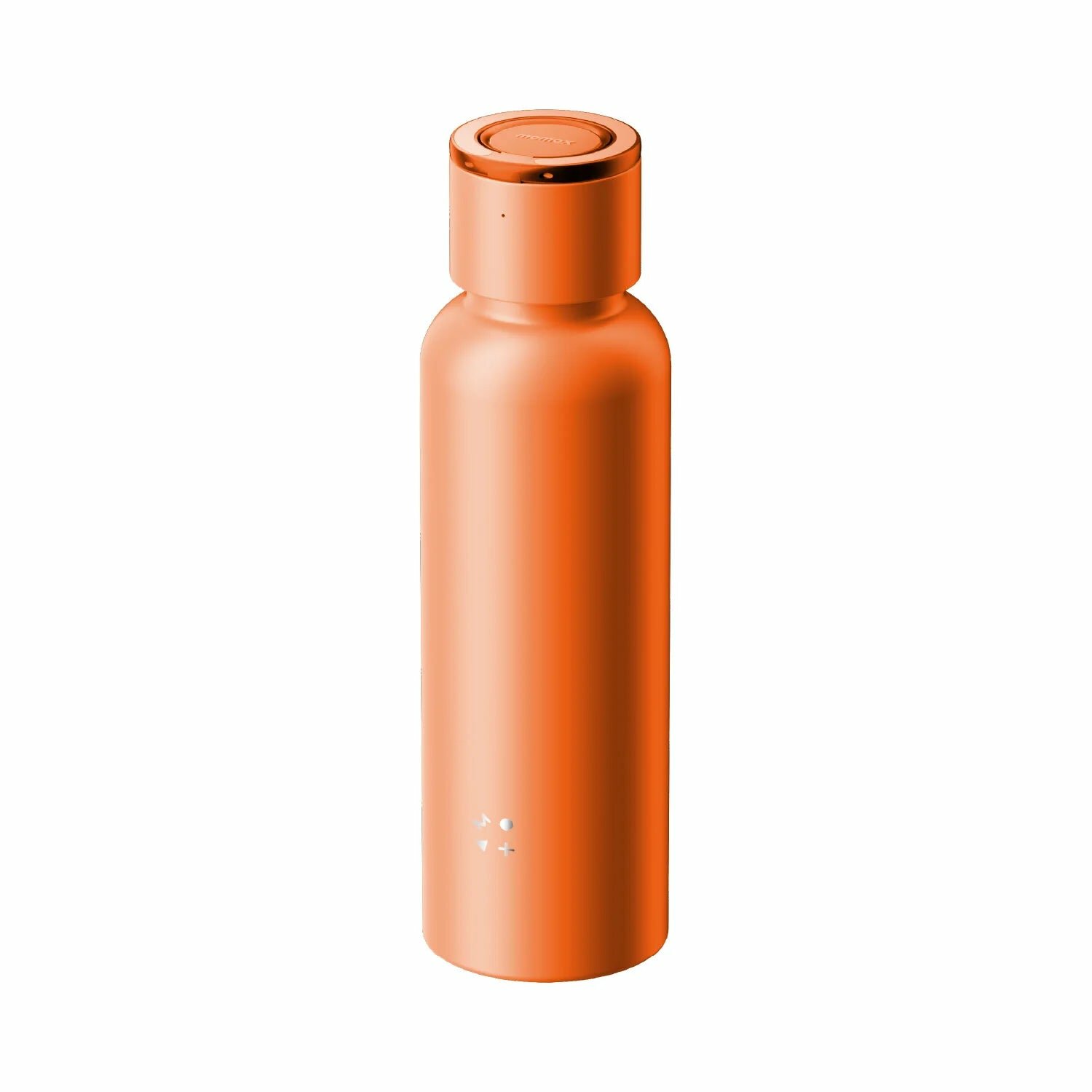Термос / спортивная бутылка для воды Momax 1-Vibe Bottle 750 мл с Bluetooth колонкой и держателем для телефона Magsafe Orange