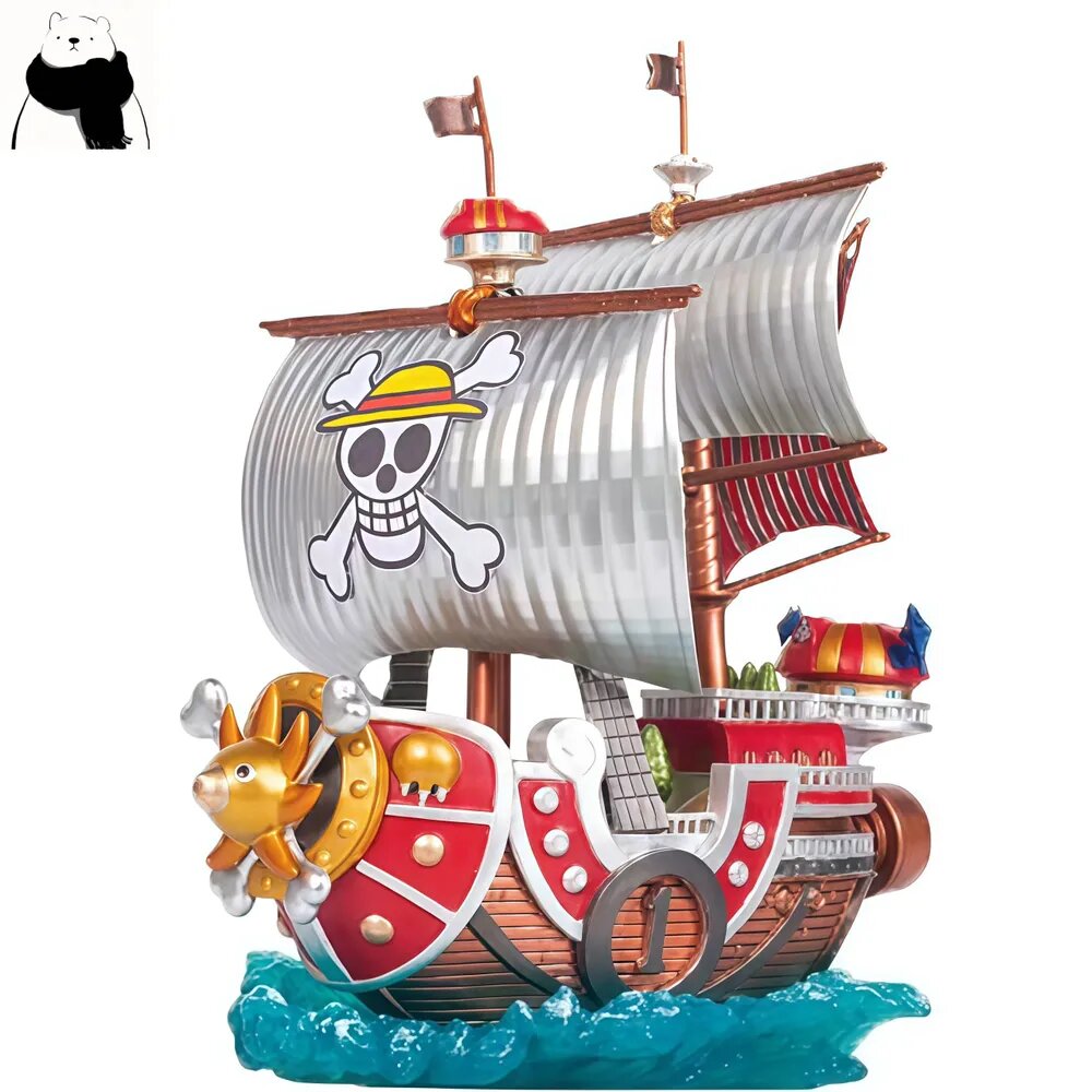 Фигурка Аниме Пираты в соломенных шляпах Bandai Hobby One Piece Grand Ship Thousand Sunny (Новый мир) Длина 20 см