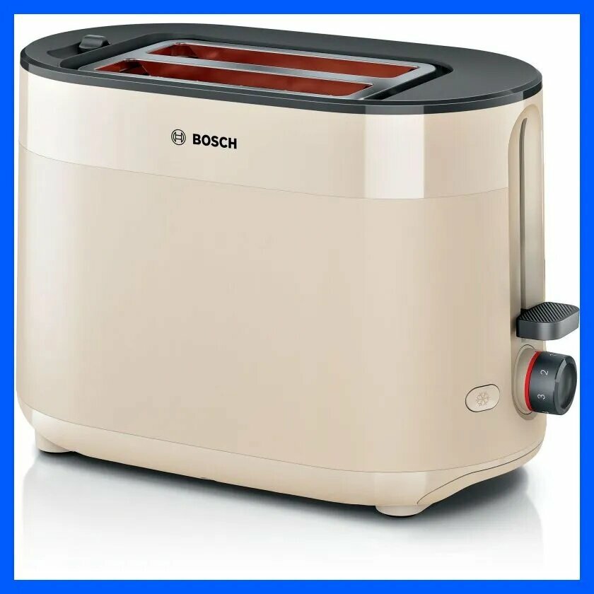 Bosch Тостер TAT2M127 950 Вт, бежевый