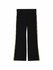 Брюки BURBERRY Check-trim trousers, размер 164, черный