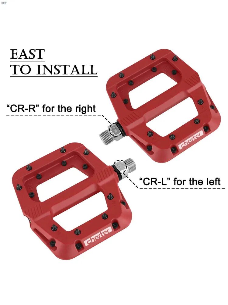 Race Face Pedals Chester Педаль, Педали для горного велосипеда красный