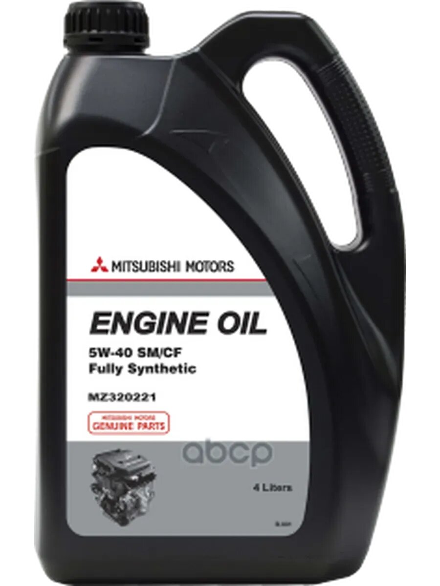 MITSUBISHI Mitsubishi 5W40 Sn/Cf Синт. (Пластик/Сингапур) (4