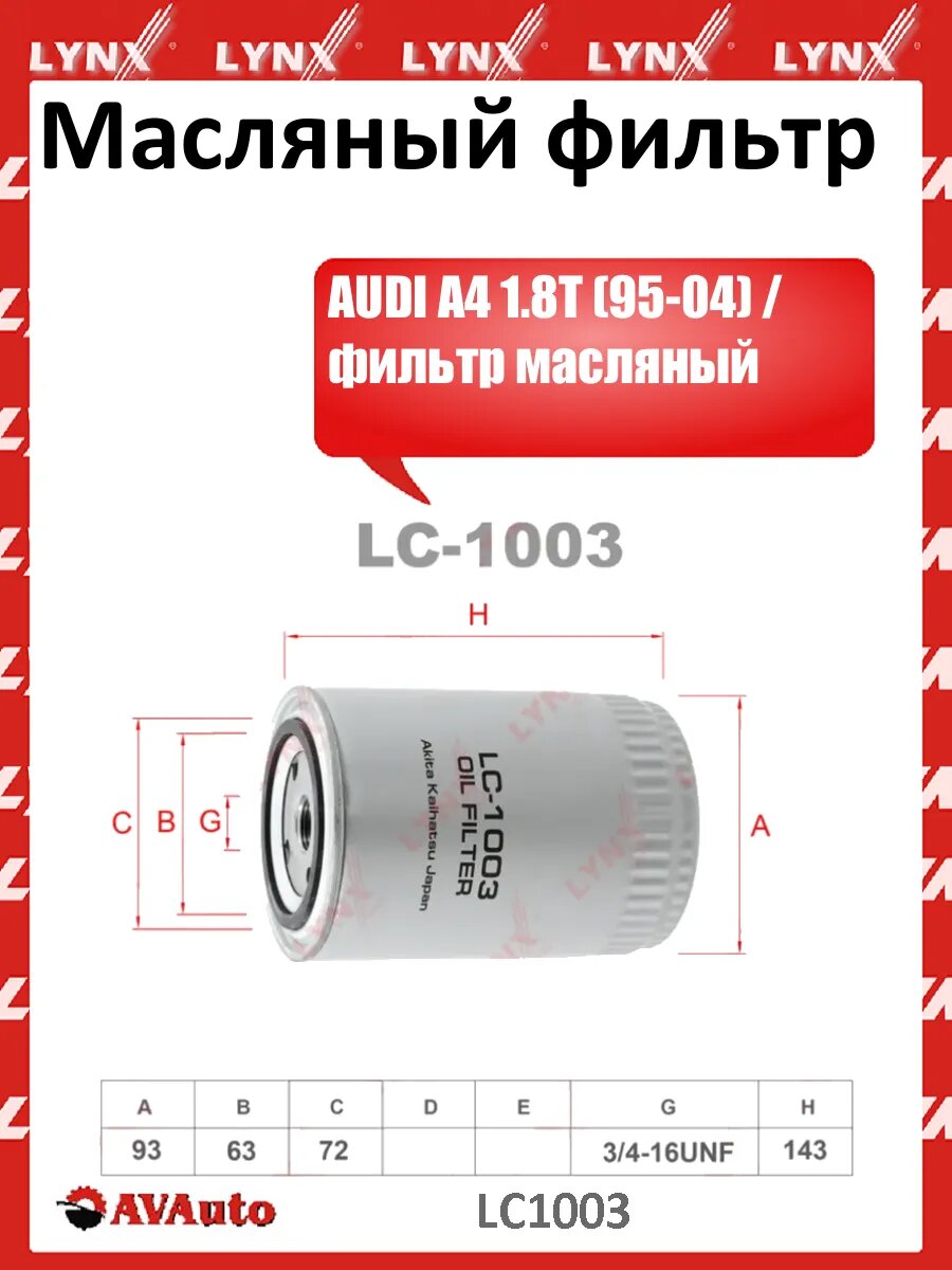 Масляный фильтр