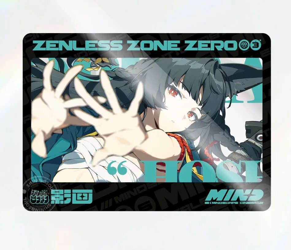 Коллекционная карточка Zenless Zone Zero, Цвет: A-LR-101