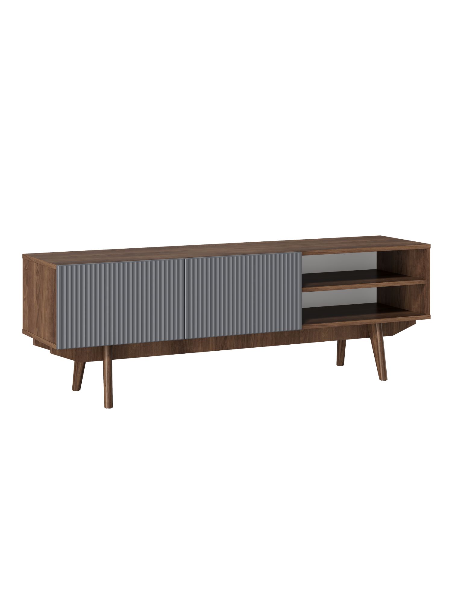 ChairCharm Тумба под ТВ 116.05 "Мока" (ш.1450) Дуб кальяри/Графит
