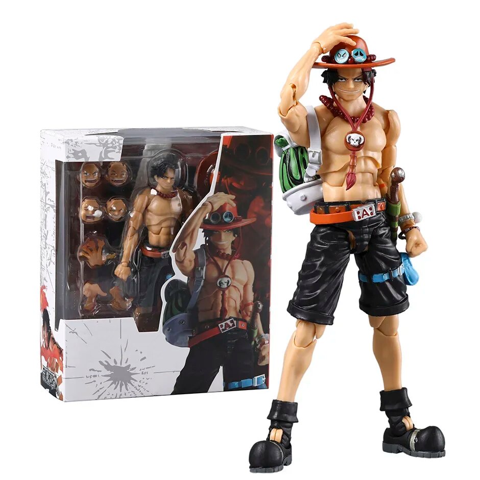 SHF Portgas D. Ace Fire Fist Фигурка Bandai