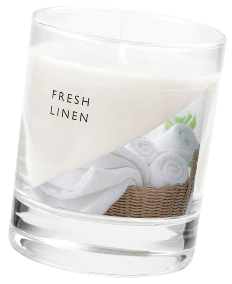 Ароматная свеча для дома Вокс Лирикал Свежий Лен / Wax Lyrical Fresh Linen 132 гр