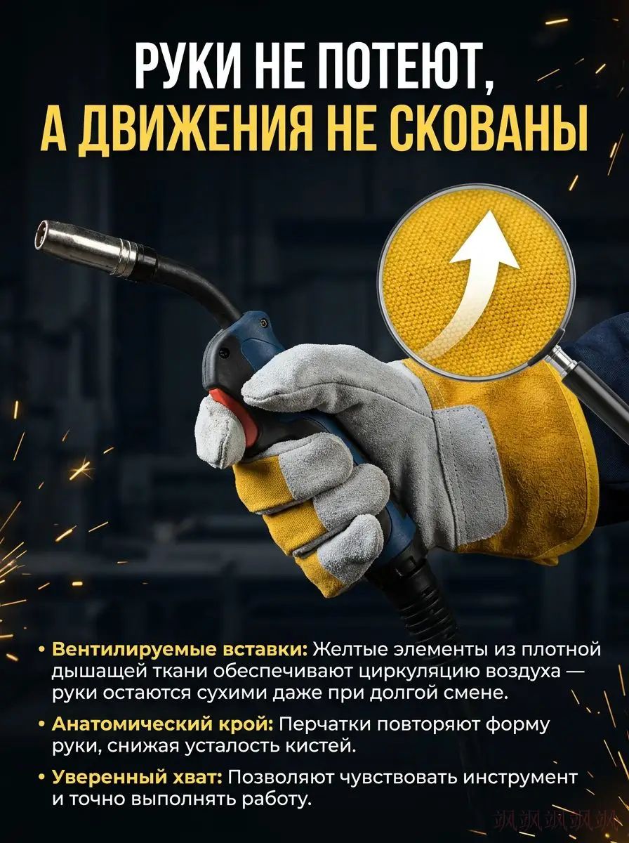 Краги сварщика — фото 1