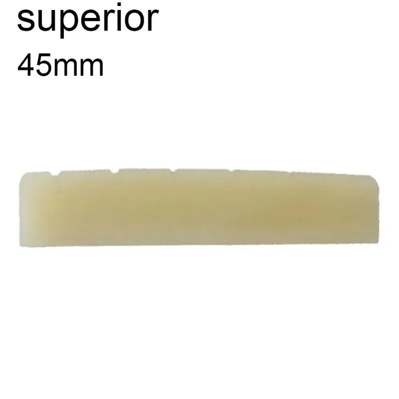 Костяной гриф и седло для акустической гитары 43/44/45 мм, 72/74/76 мм 45mm