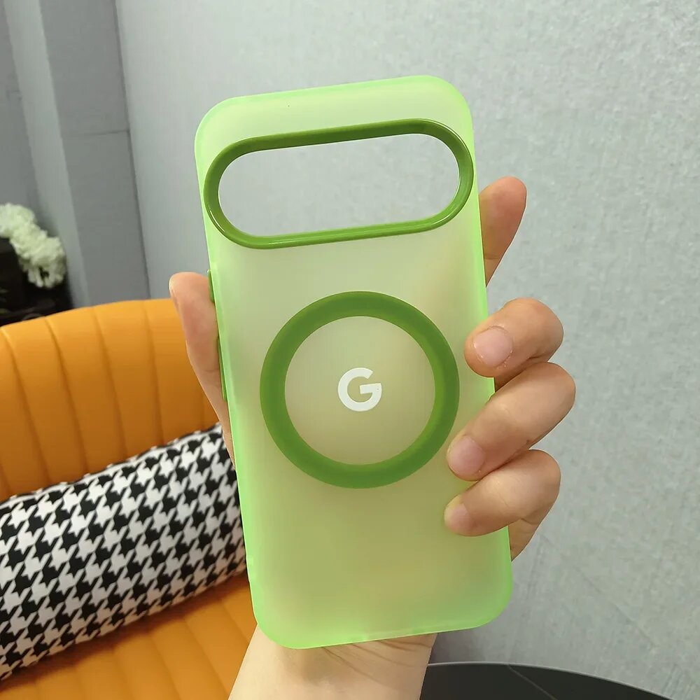 Матовый Цветной Силиконовый Чехол Для Google Pixel 10 9 Pro XL 8 Google Pixel 10 Pro, Зеленый, green