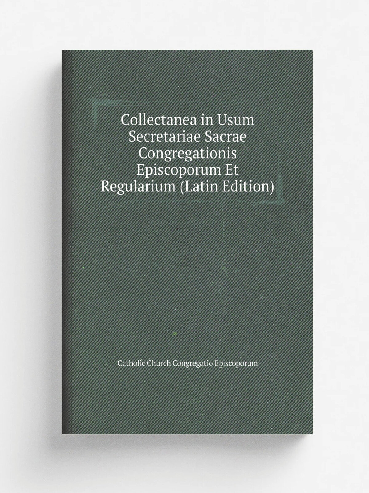 Collectanea in Usum Secretariae Sacrae Congregationis Episcoporum Et Regularium (Latin Edition) | Catholic Church Congregatio Episcoporum | Репринт