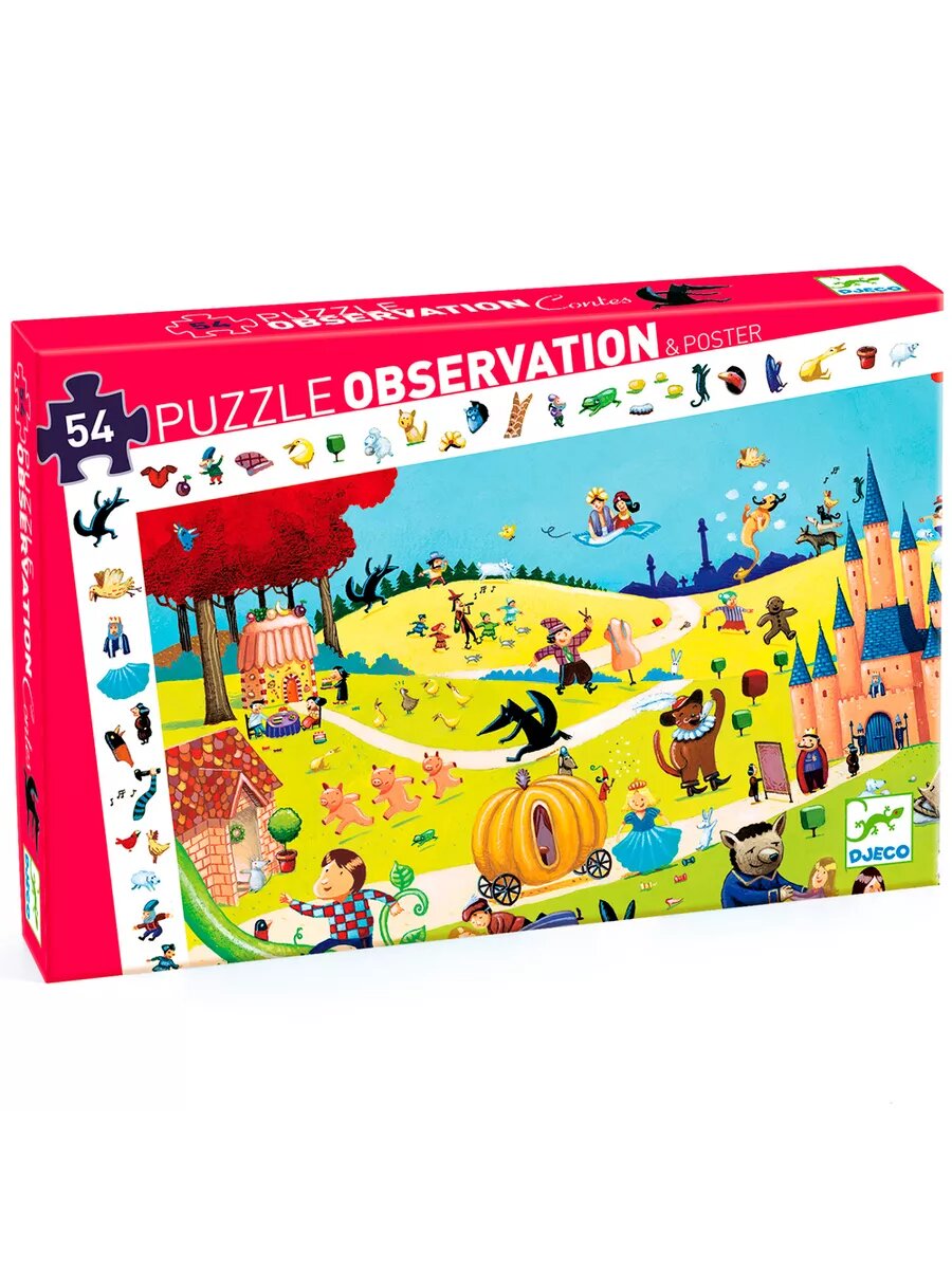 Observation Пазл на наблюдательность Сказки, 54 д. DJ07561