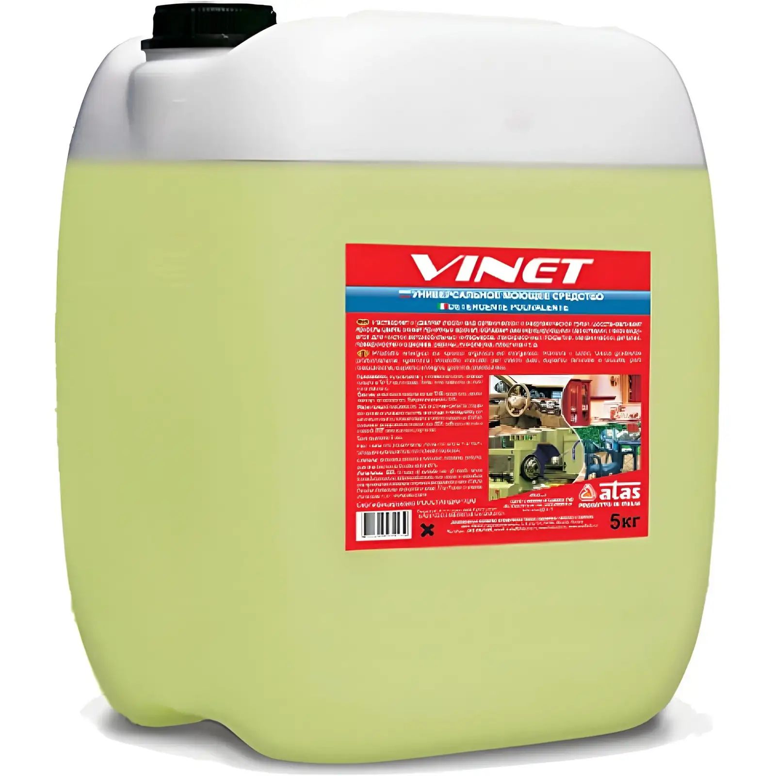 Vinet Atas 5 кг Универсальное моющее средство Atas Vinet 5 kg