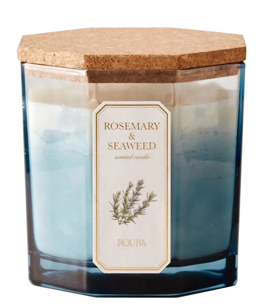Свеча для помещений Roura Rosemary and Seaweed 510 гр - Рура Розмарин и Морские Водоросли