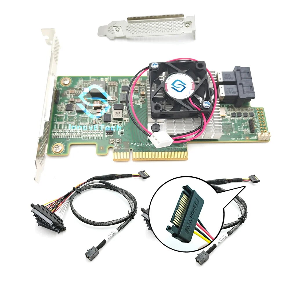 Inspur 9300-8i SAS HBA 12Gbps с вентилятором