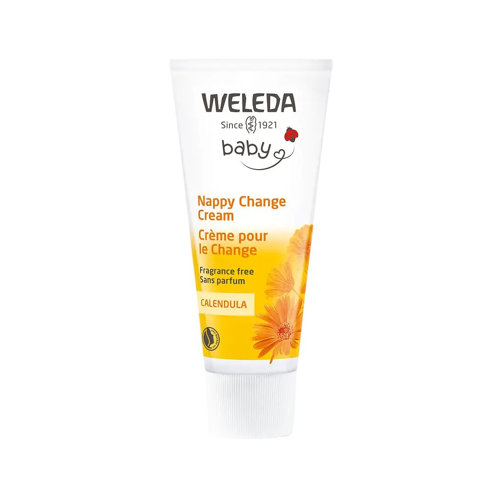 Weleda baby Крем с календулой без аромата для защиты кожи в области пеленания 75 мл 1 шт