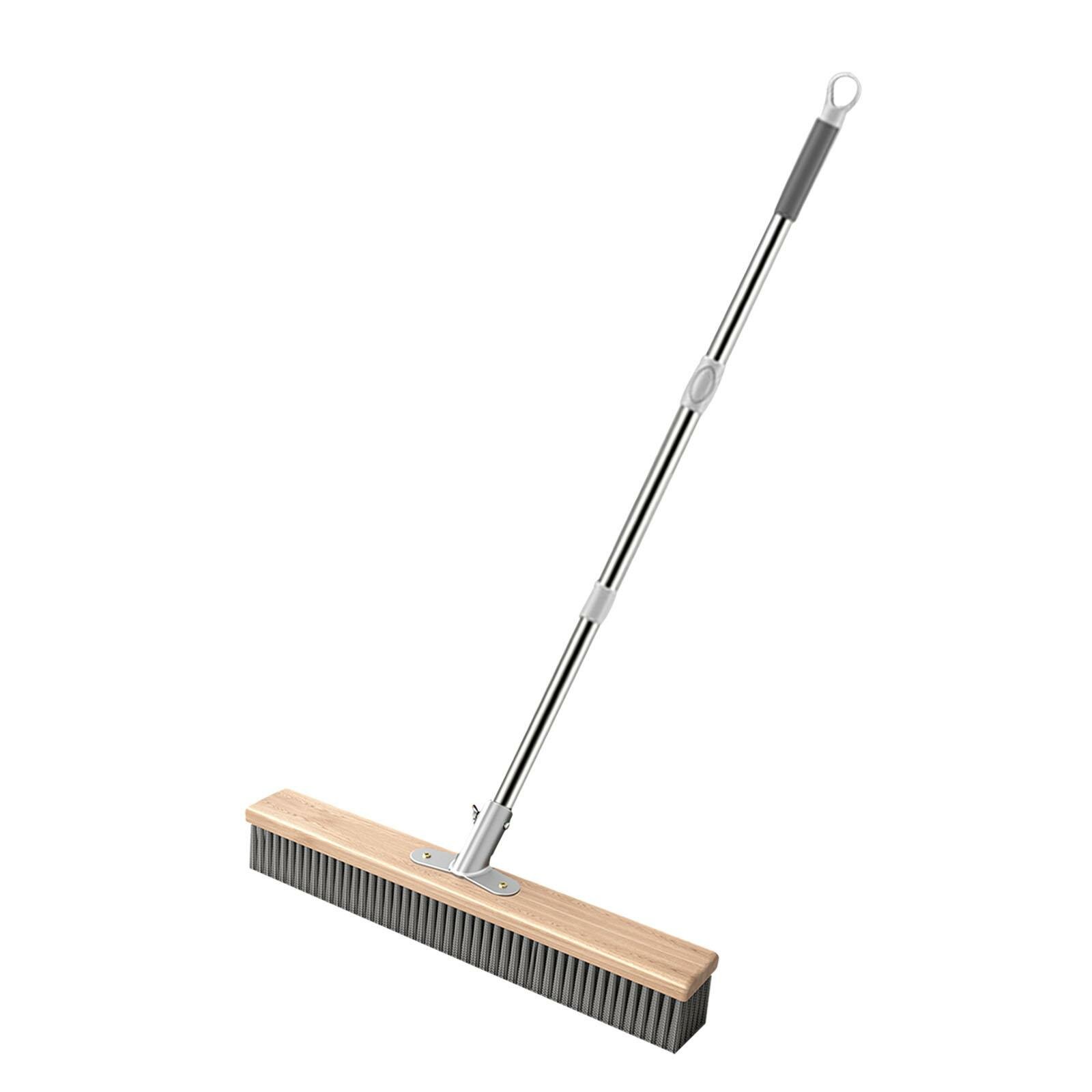 Щетка-щетка из нержавеющей стали для уборки стойких пятен на бетоне, 50 см.