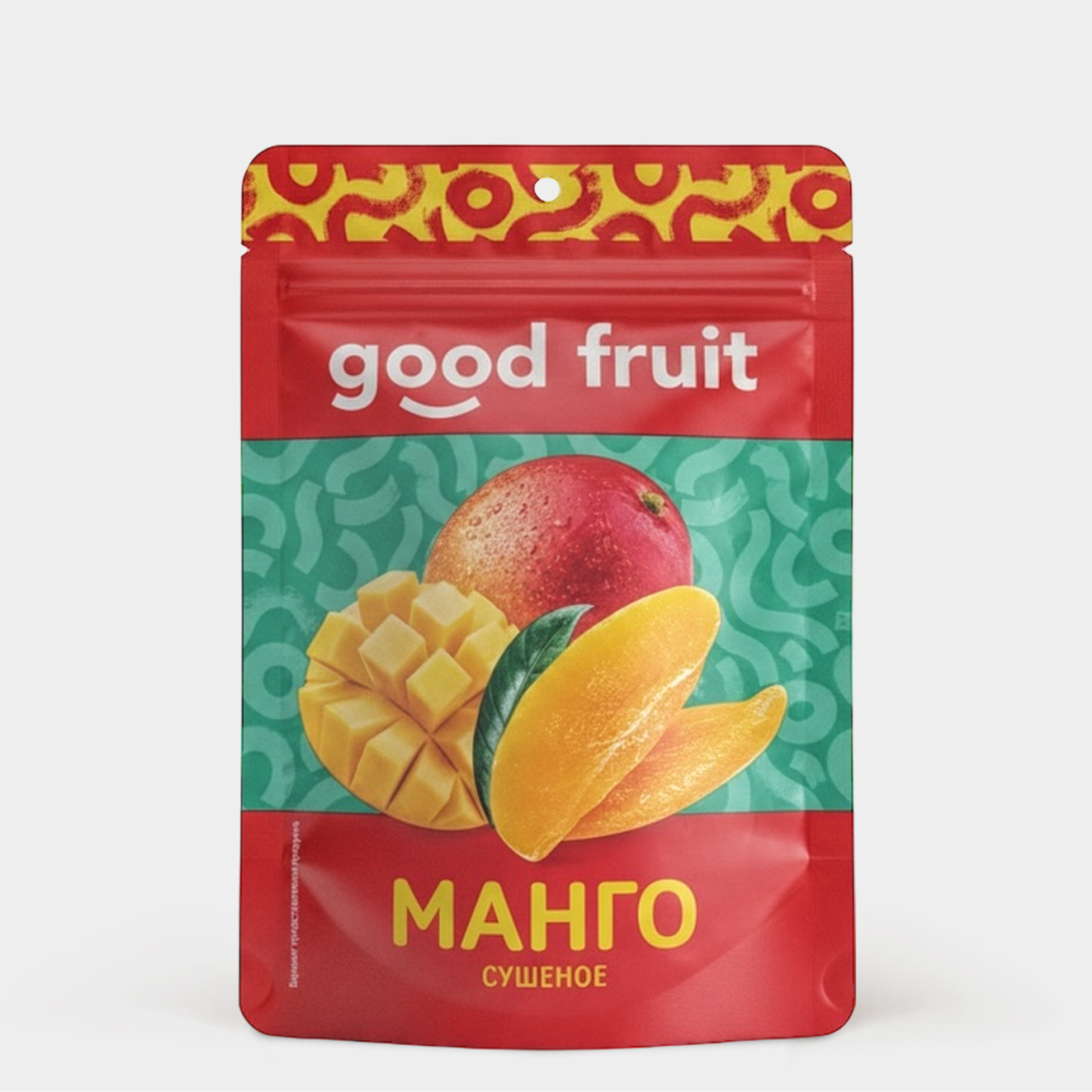 GOOD FRUIT, манго сушеное, 100 г