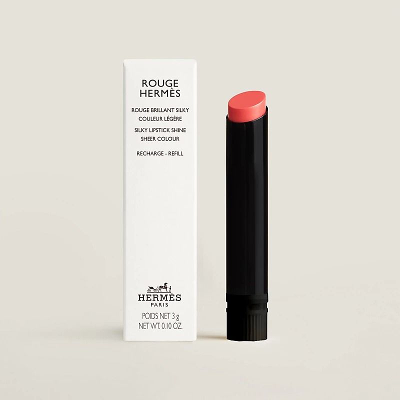 Hermes ROUGE HERMS Сменный блок для шелковистой блестящей помады 3г оттенок 26 ROSE HIMALAYA