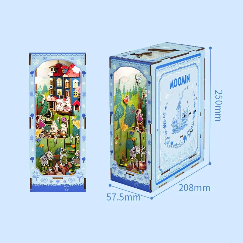 Деревянный конструктор книжного уголка ELEVEN-CUTE AB007