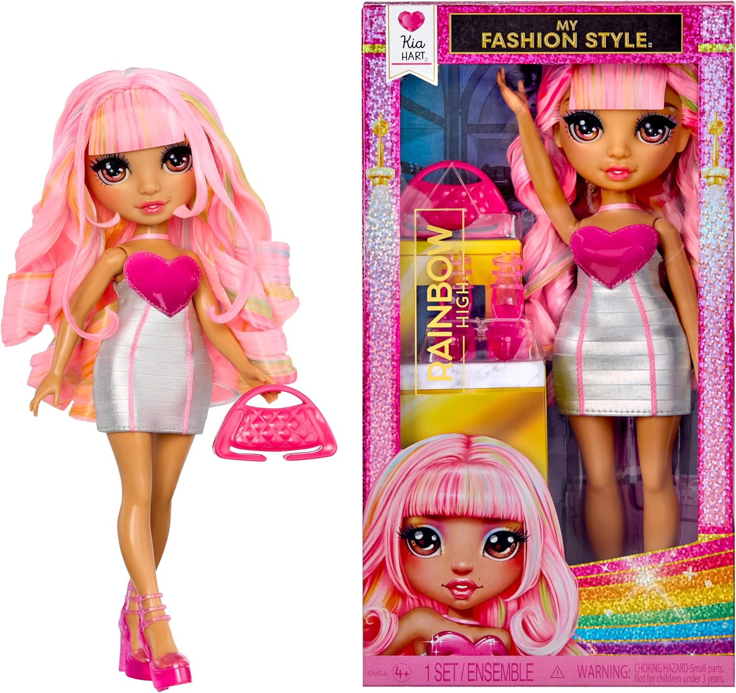 Кукла Rainbow High My Fashion Style - Кукла Киа Харт с аксессуарами - Рейнбоу Хай 248651