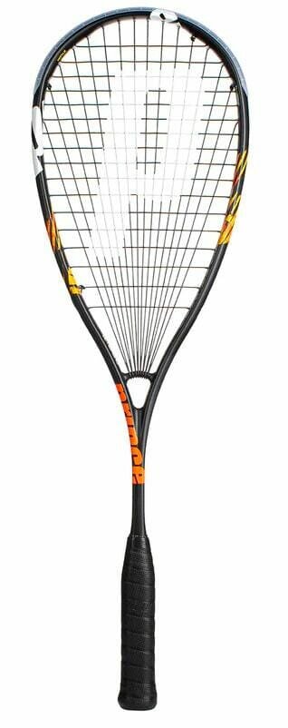 DECATHLON Ракетка для сквоша Prince Sq Vortex Pro 650, черный, оранжевый, желтый