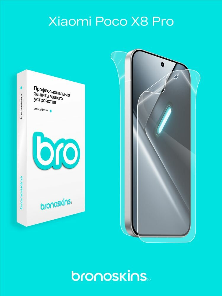 Матовая зщитная пленка CaseFriendly на экран Xiaomi Poco X8 Pro