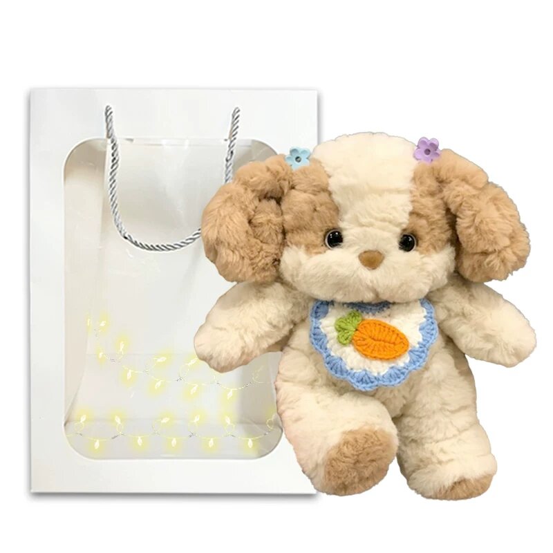 Мягкая игрушка-компаньон для сна Goodnight Puppy Bunny, успокаивающая плюшевая игрушка для детей, милый мультяшный