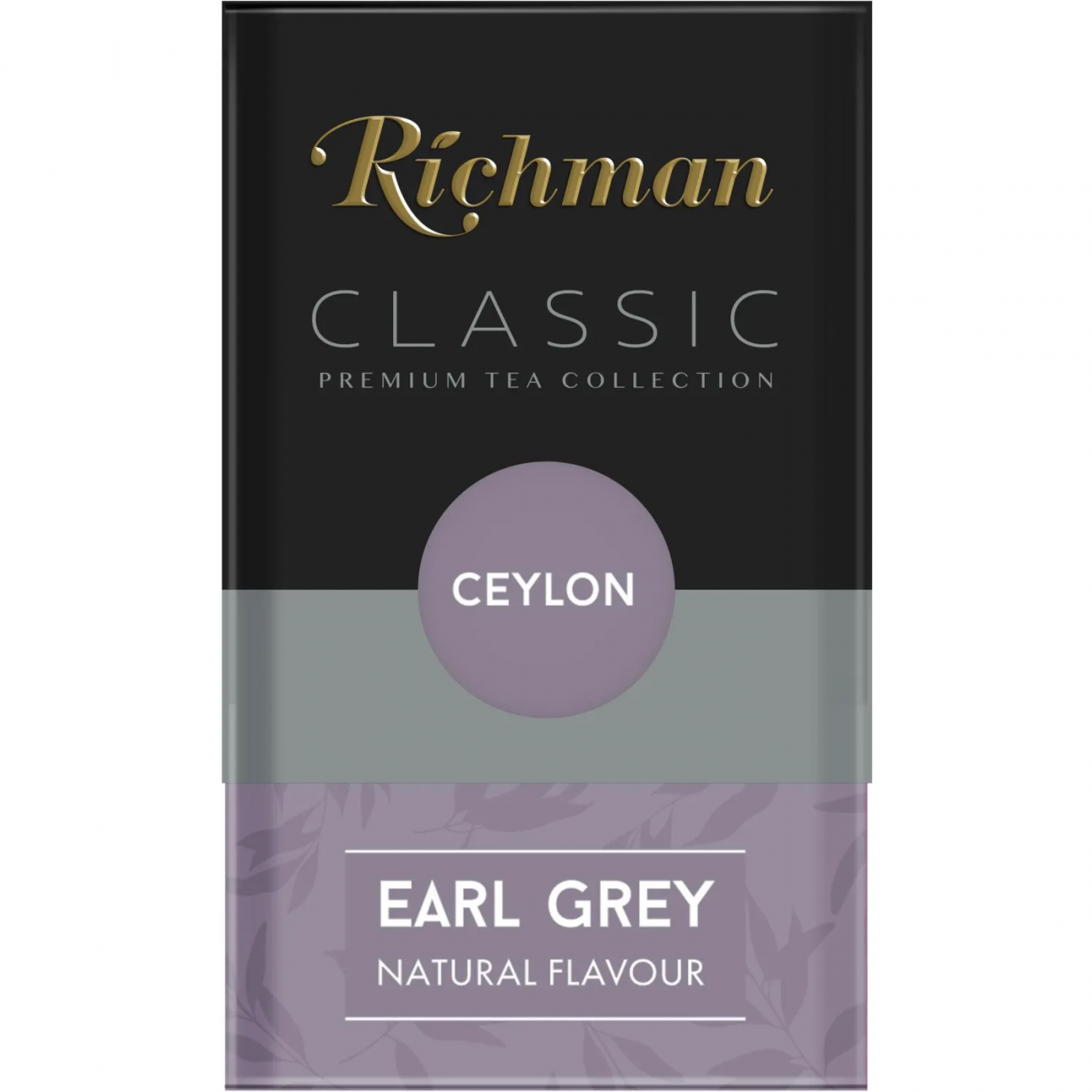 Чай Richman черный цейлонский крупнолистовой с ароматом бергамота 100г 2242650