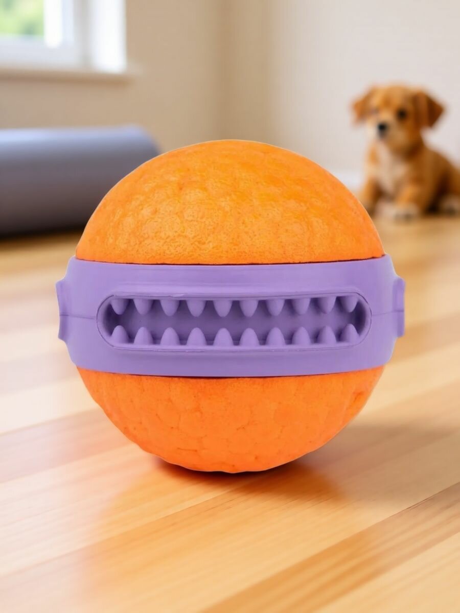 Игрушка Mr.Kranch для собак мяч "Зубастик" диаметр 6 см